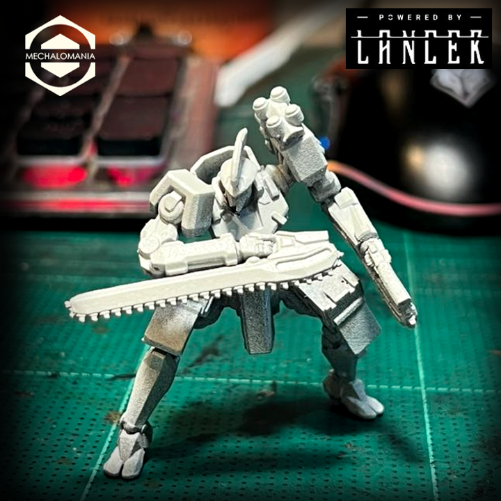 3D Printable Orchis Frame (Lancer RPG Mech) by Rattapoom Kotchapong